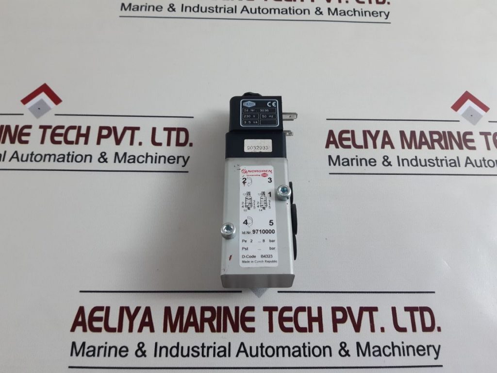 NORGREN 9710000 SOLENOID VALVE - Aeliya Marine Tech