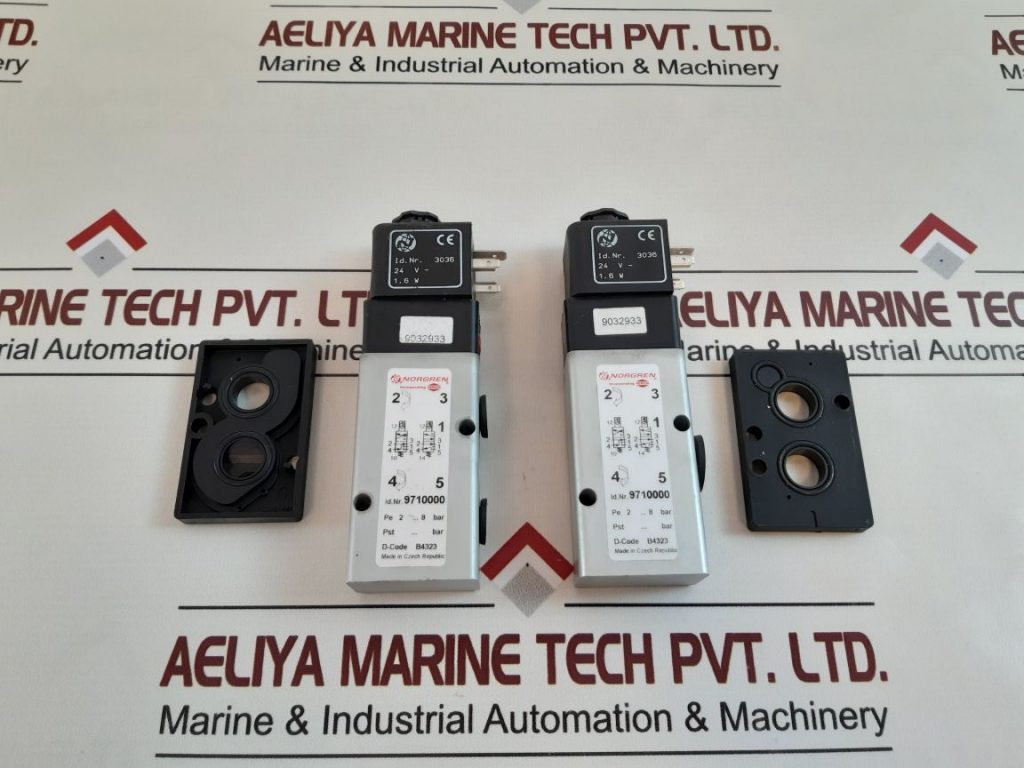 NORGREN 9710000 SOLENOID VALVE WITH COIL - Aeliya Marine