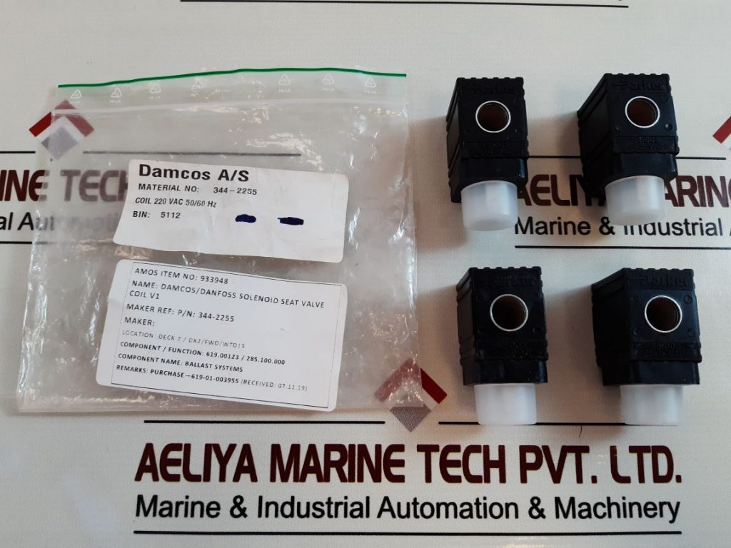 PARKER DAMCOS 851005 240 VAC SOLENOID VALVE COIL - Aeliya Marine