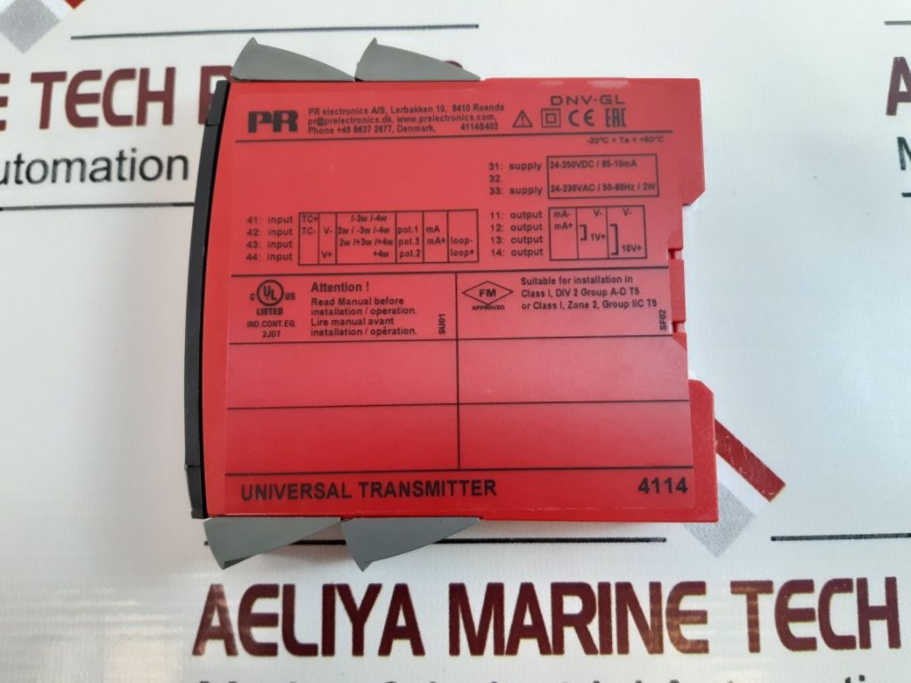 PR 4114 UNIVERSAL TRANSMITTER - Aeliya Marine