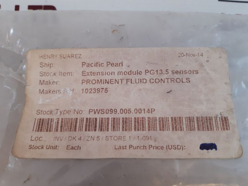 PROMINENT 987356 IN LINE PROBE HOUSING - Aeliya Marine