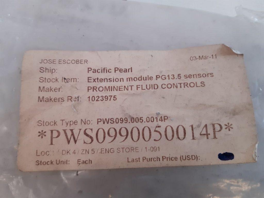 PROMINENT 987356 IN LINE PROBE HOUSING - Aeliya Marine