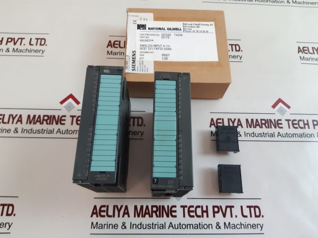 SIEMENS SIMATIC 1P 6ES7 331-7KF02-0AB0 ANALOG INPUT MODULE - Aeliya Marine