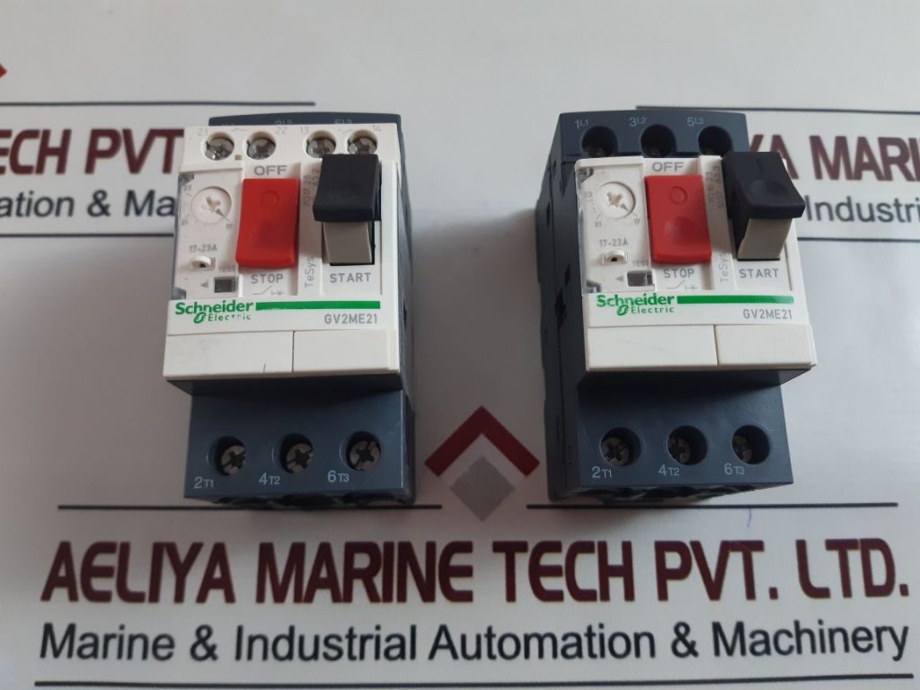 SCHNEIDER ELECTRIC TELEMECANIQUE GV2ME21 MOTOR CIRCUIT BREAKER 690V ...