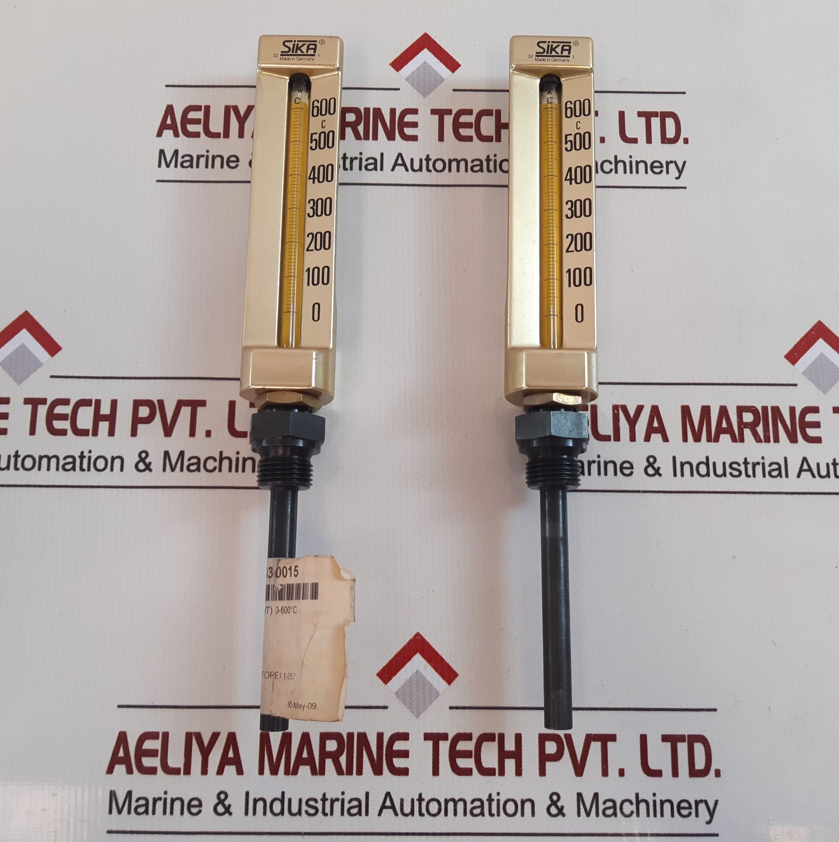 SIKA JOHNSON CONTROL 0-600°C THERMOMETER - Aeliya Marine