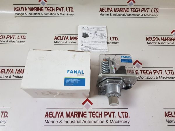 TIVAL FF 4-250 PAH PRESSURE SWITCH 30…250 BAR - Aeliya Marine