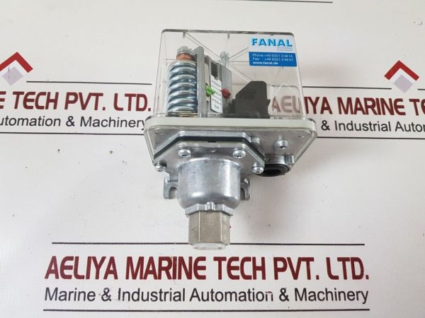 TIVAL FF 4-250 PAH PRESSURE SWITCH 30…250 BAR - Aeliya Marine