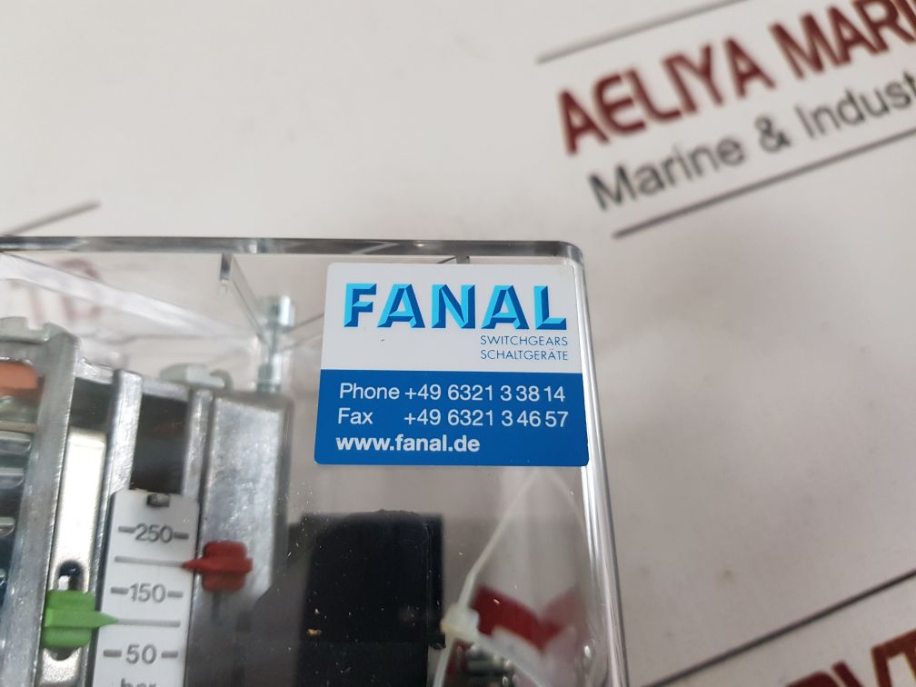 TIVAL FF 4-250 PAH PRESSURE SWITCH 30…250 BAR - Aeliya Marine
