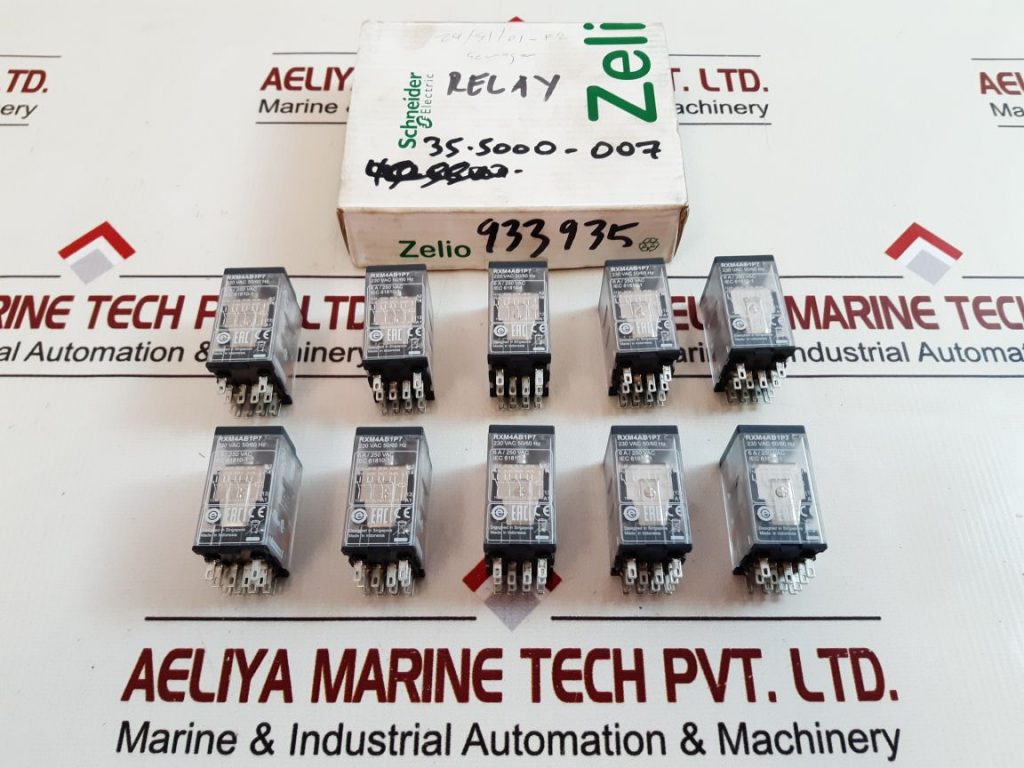 TELEMECANIQUE SCHNEIDER ELECTRIC RXM4AB1P7 MINIATURE RELAY - Aeliya Marine