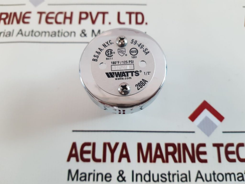 WATTS 59-49-SA ANTI-SIPHON VACUUM BREAKER 288A - Aeliya Marine