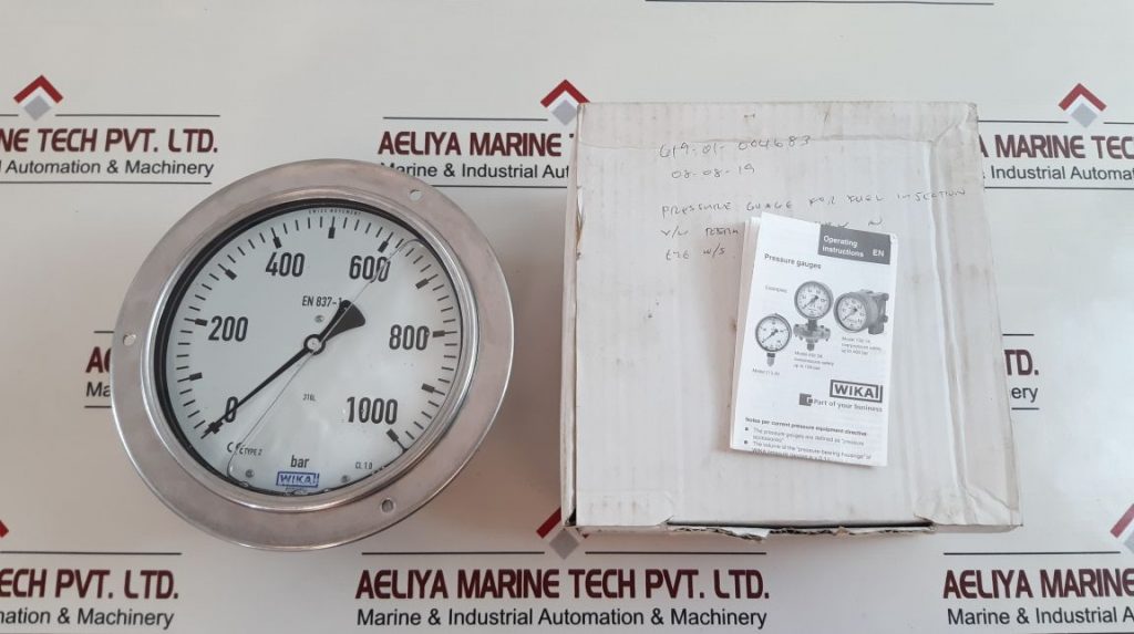WIKA 232.50.160 1000 BAR MECHANICAL PRESSURE GAUGES - Aeliya Marine