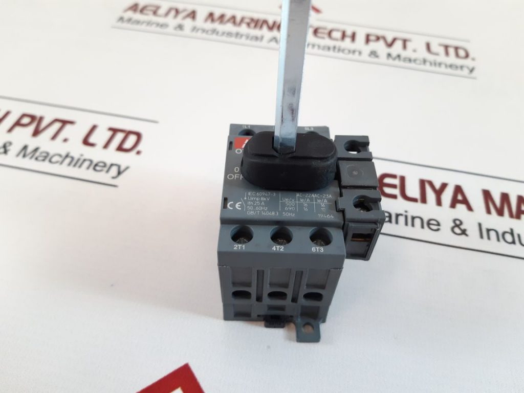 ABB OT16F3 DISCONNECT SWITCH 600VAC - Aeliya Marine