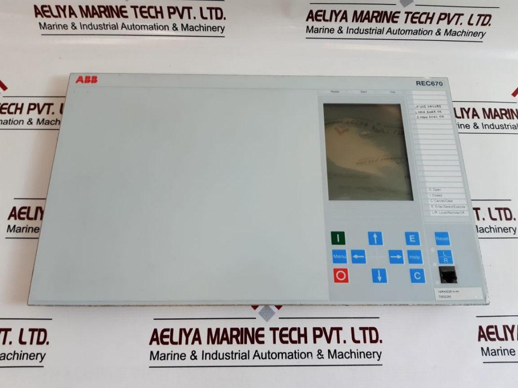 ABB REC670 DISPLAY 1MRK002814-AA - Aeliya Marine