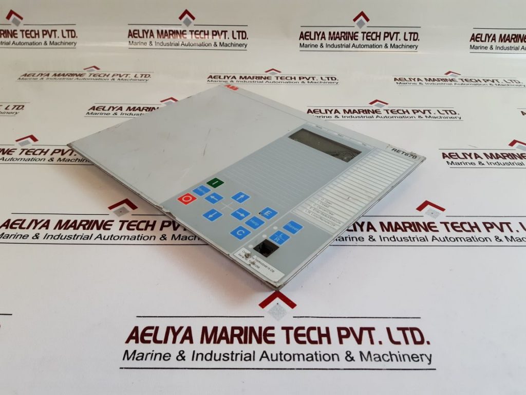 ABB RET670 TRANSFORMER PROTECTION - Aeliya Marine