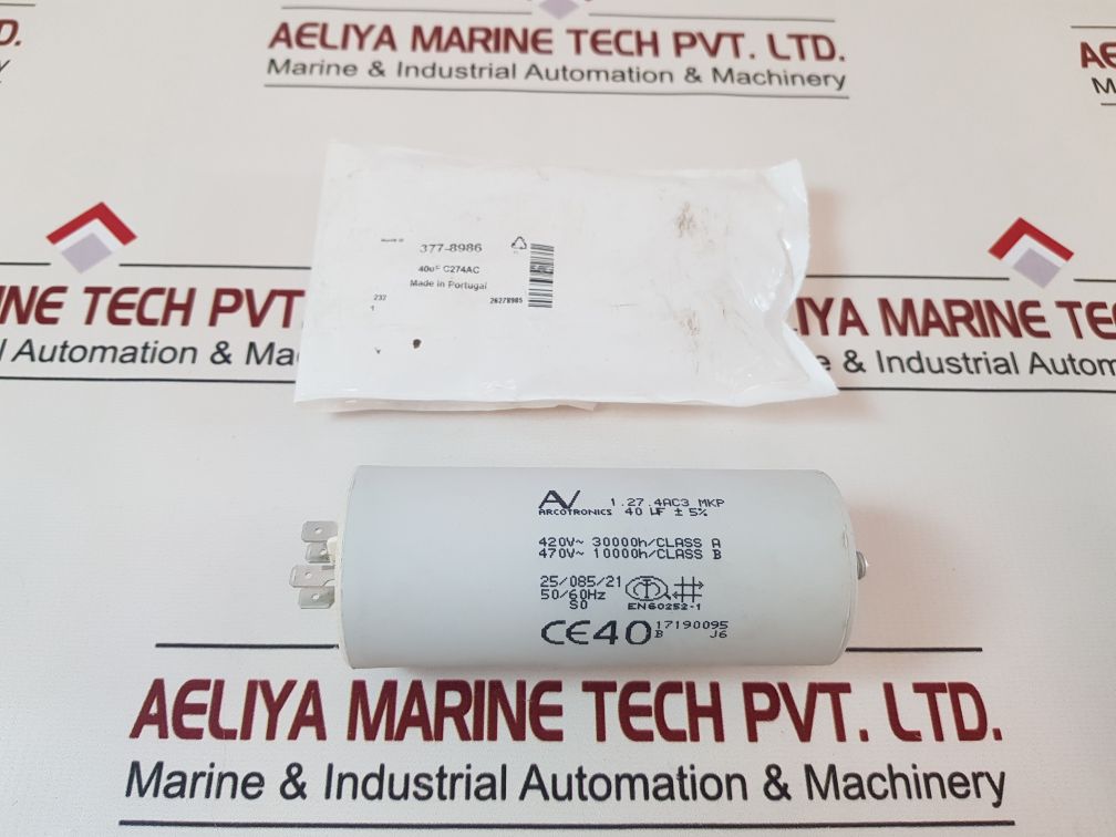 ARCOTRONICS 1.27.4AC3 MKP CAPACITOR – Aeliya Marine Tech