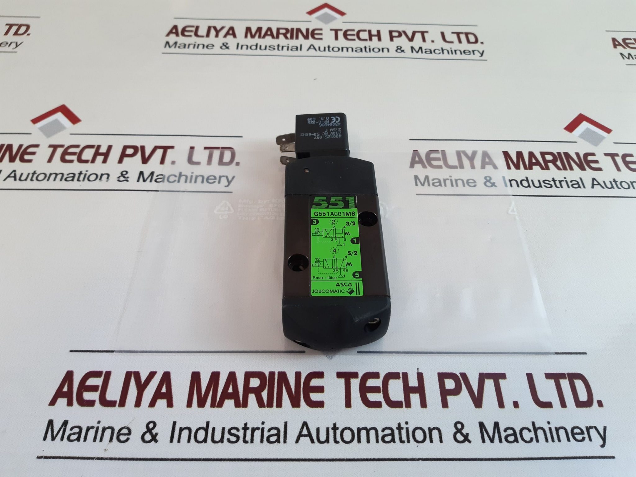 ASCO 551 SOLENOID VALVE - Aeliya Marine