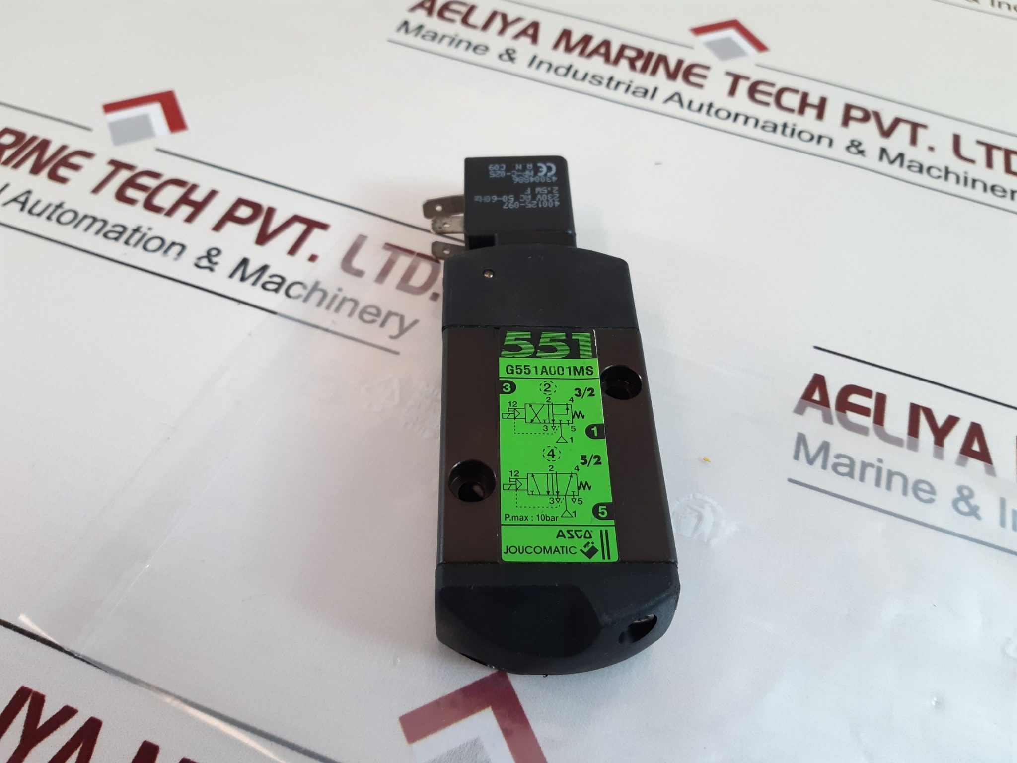 ASCO 551 SOLENOID VALVE - Aeliya Marine