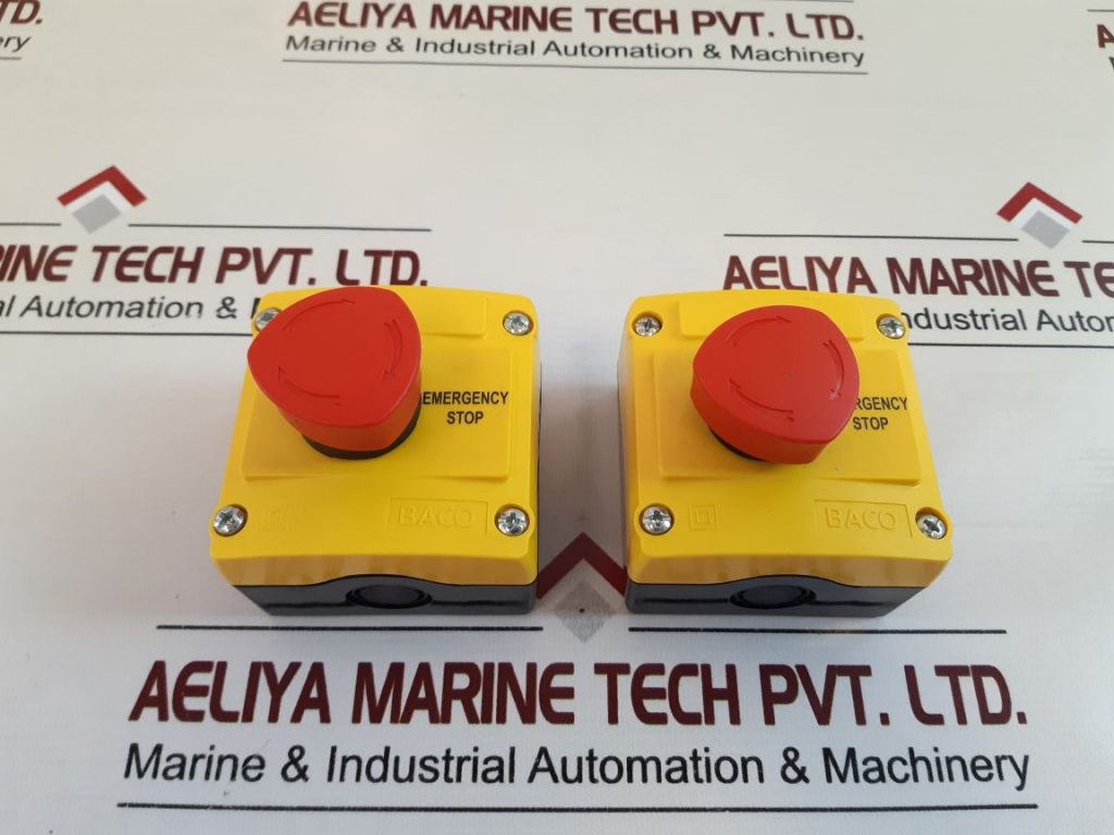 BACO 33S01 EMERGENCY STOP PUSH BUTTON - Aeliya Marine