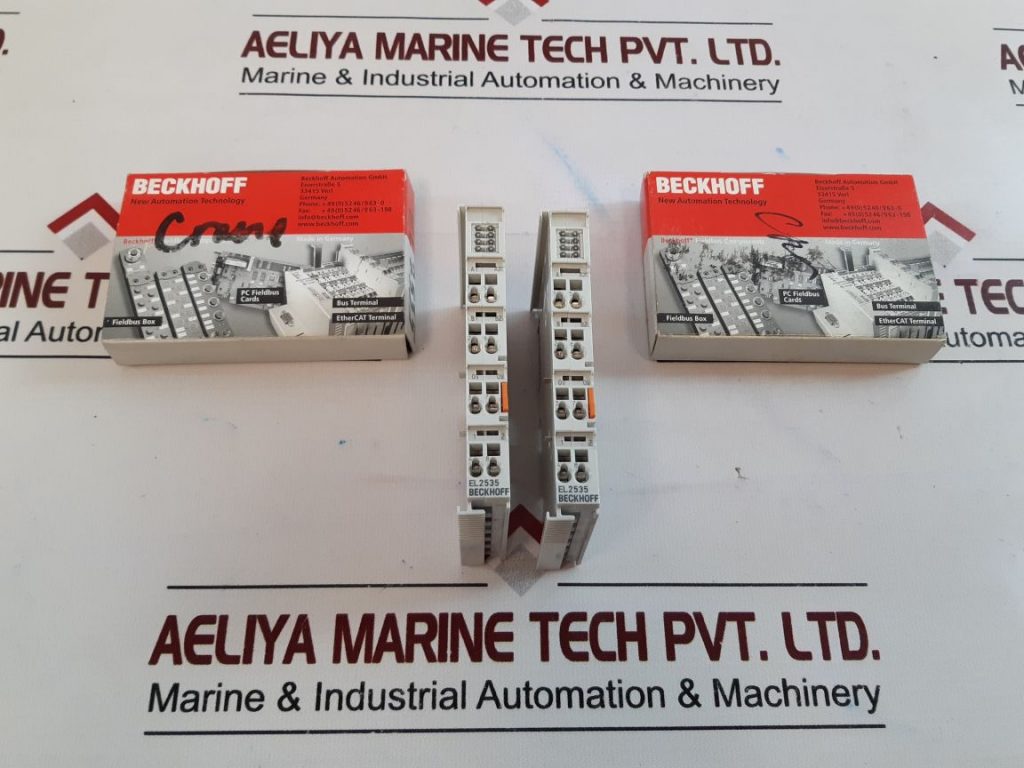 BECKHOFF EL2535 PWM CURRENT TERMINAL - Aeliya Marine