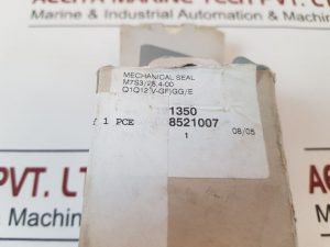 BURGMANN 1,4571 MECHANICAL SEAL - Aeliya Marine