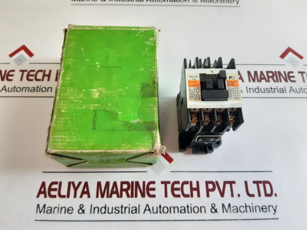 FUJI ELECTRIC SC-0 CONTACTOR 200V 50HZ - Aeliya Marine
