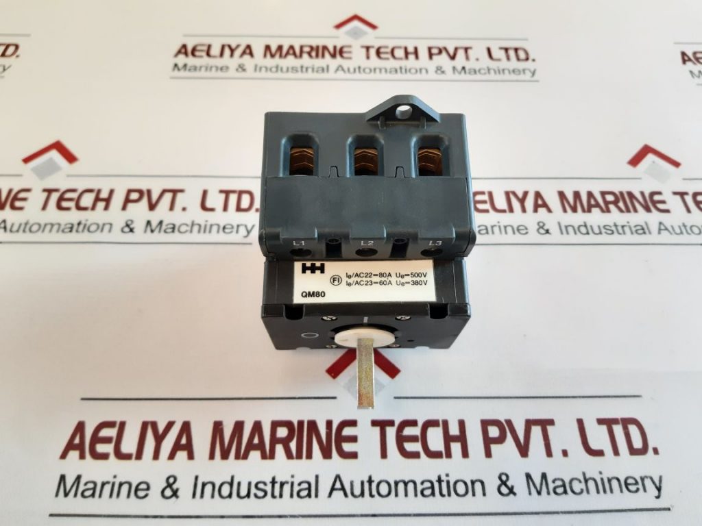 HOLEC HH QM 80 SWITCH-DISCONNECTOR 660V - Aeliya Marine