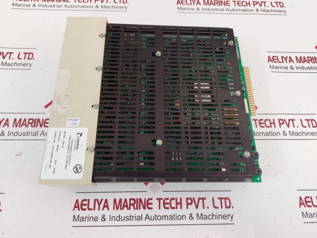METSO AUTOMATION IOP110 ANALOG OUTPUT MODULE - Aeliya Marine