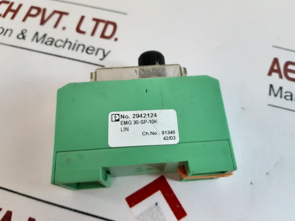 PHOENIX CONTACT 2942124 SETPOINT POTENTIOMETER - Aeliya Marine