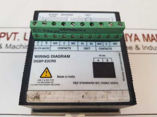 PROK DV’S MPEL 01 EARTH LEAKAGE RELAY - Aeliya Marine