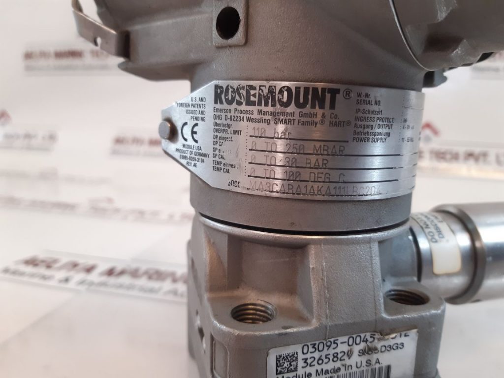 ROSEMOUNT EMERSON 3095 TRANSMITTER - Aeliya Marine