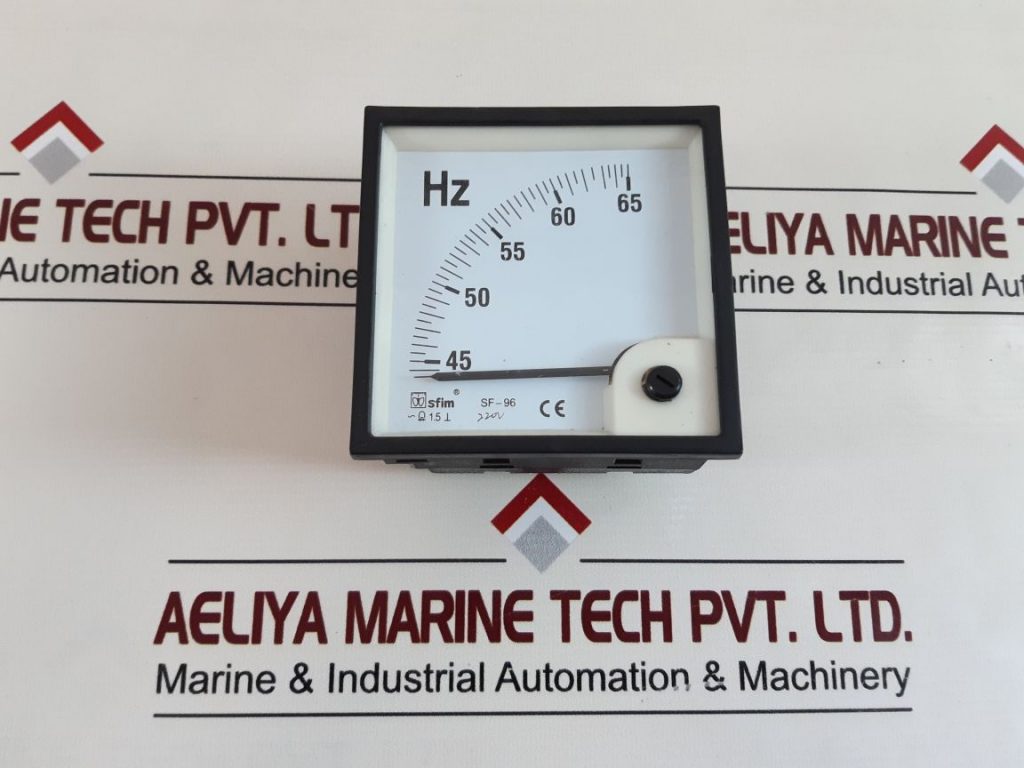 SFIM SF-96 FREQUENCY METER 45 TO 65 HZ - Aeliya Marine