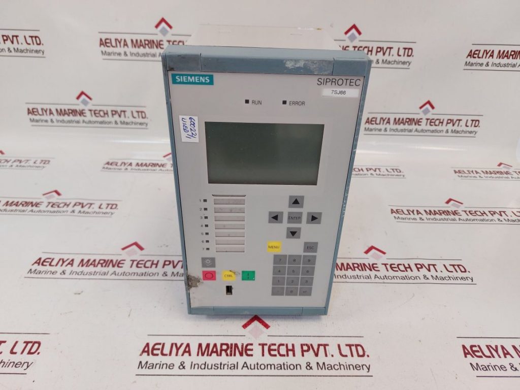 SIEMENS SIPROTEC 7SJ6611-6EB90-1FG0/BB MULTIFUNCTION PROTECTIVE RELAY ...