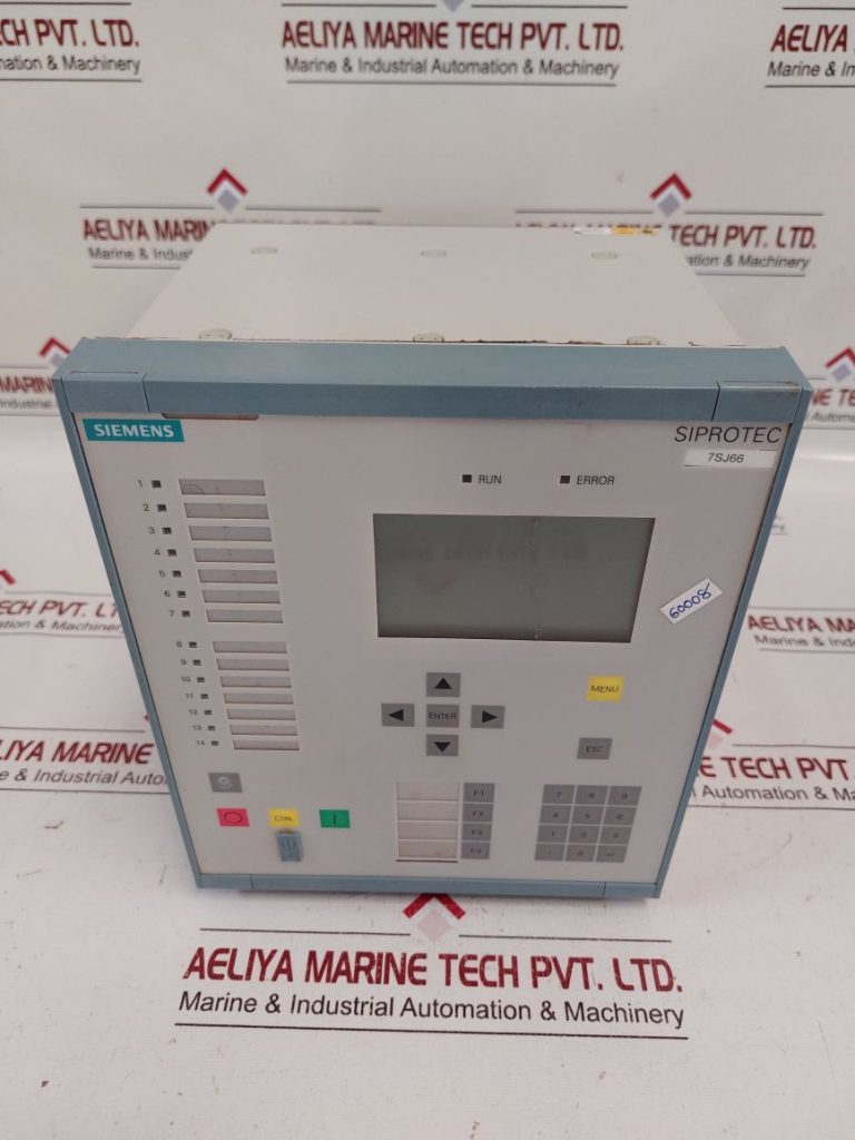 SIEMENS SIPROTEC 7SJ66 MULTIFUNCTION PROTECTIVE RELAY MODULE - Aeliya ...