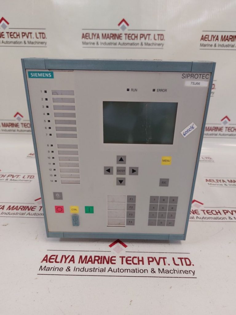 SIEMENS SIPROTEC 7SJ66 MULTIFUNCTION PROTECTIVE RELAY MODULE - Aeliya ...