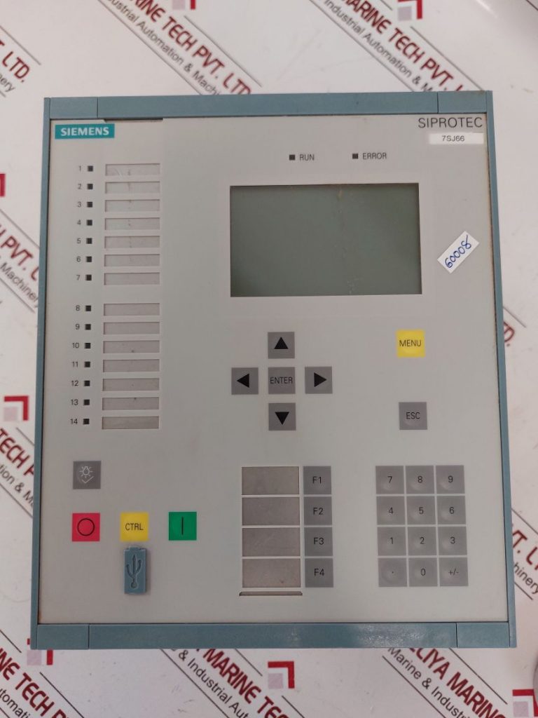 SIEMENS SIPROTEC 7SJ66 MULTIFUNCTION PROTECTIVE RELAY MODULE - Aeliya ...