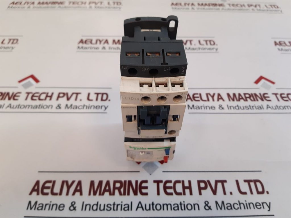 SCHNEIDER ELECTRIC TELEMECANIQUE LRD12 THERMAL OVERLOAD RELAY WITH ...