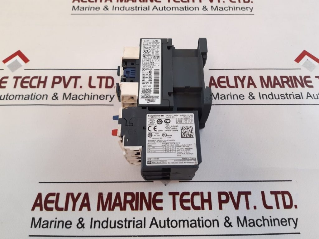 SCHNEIDER ELECTRIC TELEMECANIQUE LRD12 THERMAL OVERLOAD RELAY WITH ...