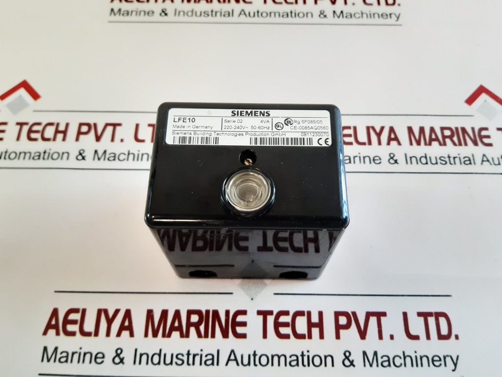 SIEMENS LFE10 FLAME DETECTOR RELAY 220-240V - Aeliya Marine