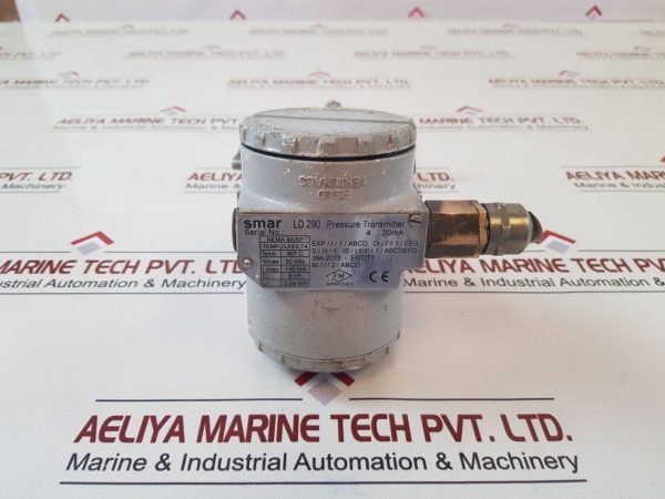 SMAR PARKER LD 290 PRESSURE TRANSMITTER - Aeliya Marine