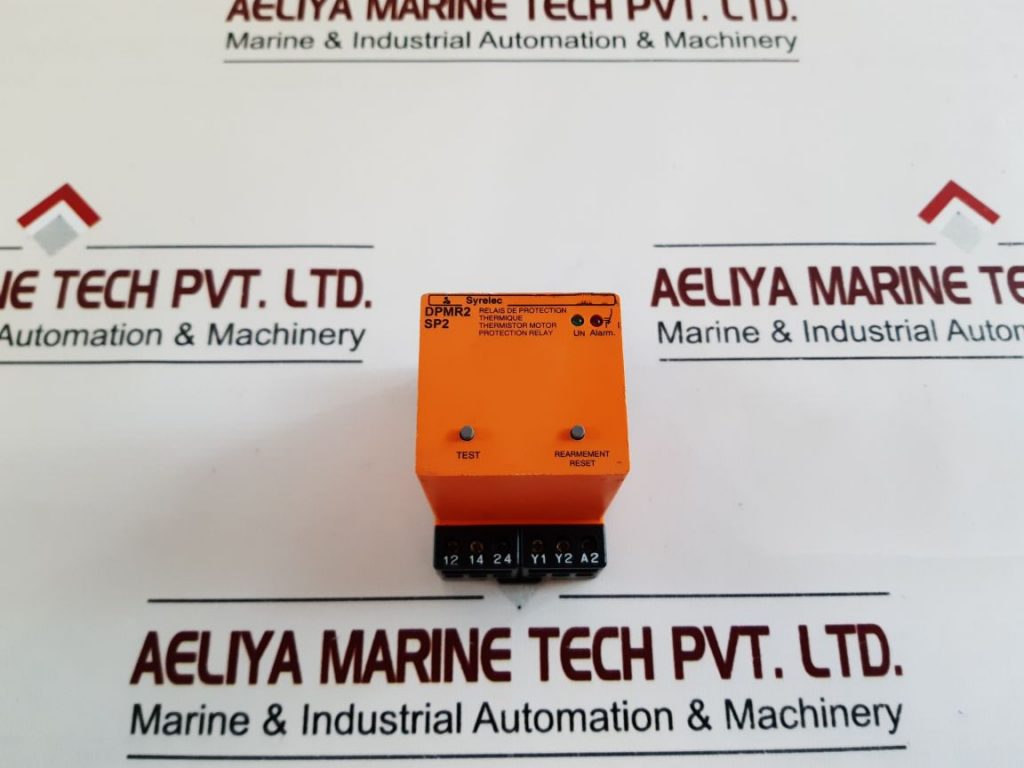 SYRELEC DPMR2 SP2 THERMISTOR MOTOR PROTECTION RELAY - Aeliya Marine