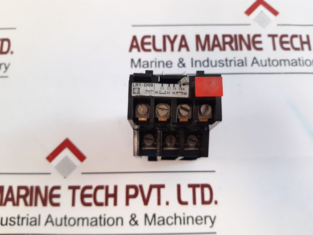 TELEMECANIQUE LR1-D09 307 OVERLOAD RELAY 600V - Aeliya Marine