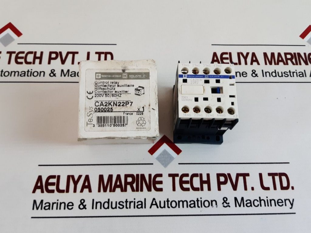 TELEMECANIQUE SCHNEIDER ELECTRIC SQUARE D CA2KN22P7 CONTROL RELAY ...