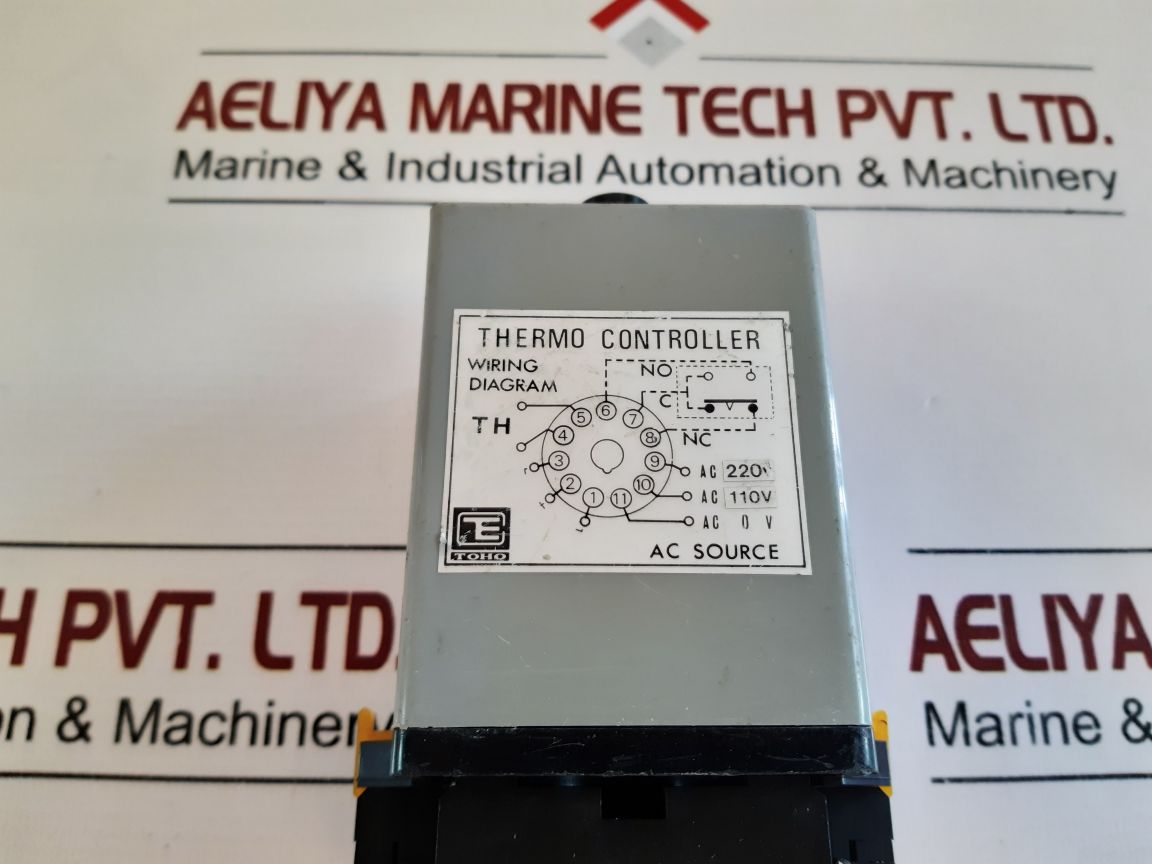 TOHO ELECTRONIC TCR-5BS THERMO CONTROLLER 50 TO 200°C - Aeliya Marine