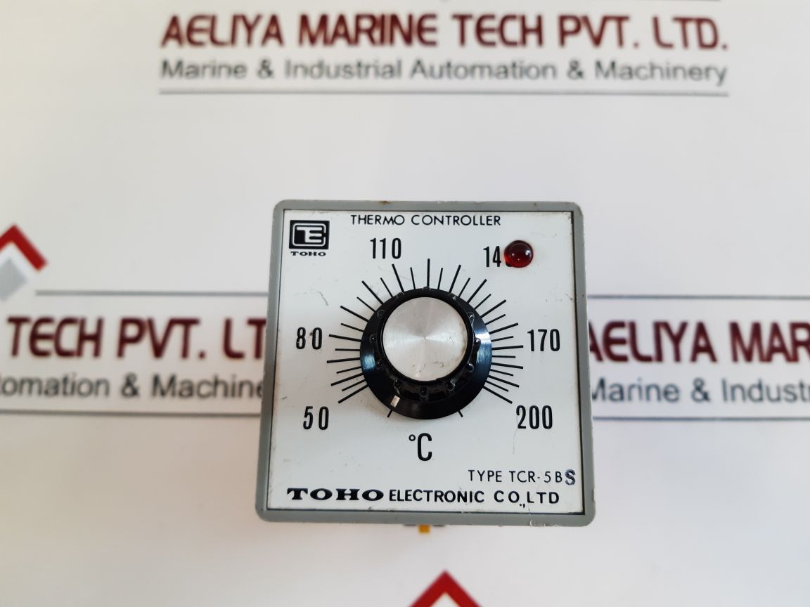 TOHO ELECTRONIC TCR-5BS THERMO CONTROLLER 50 TO 200°C - Aeliya Marine