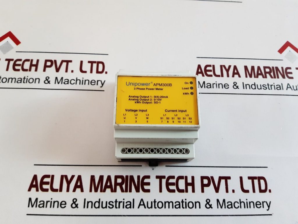 UNIPOWER APM300-62 3 PHASE POWER METER - Aeliya Marine