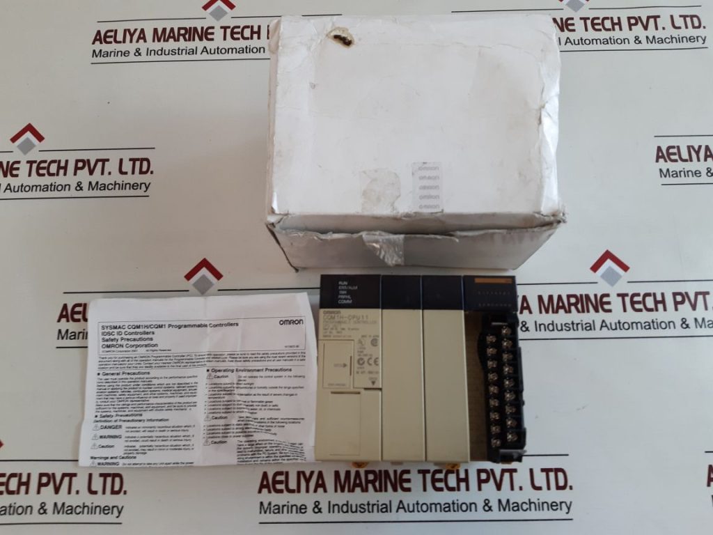 Omron Cqm1h-cpu11 Programmable Controller Cpu Unit 10ma - Aeliya Marine