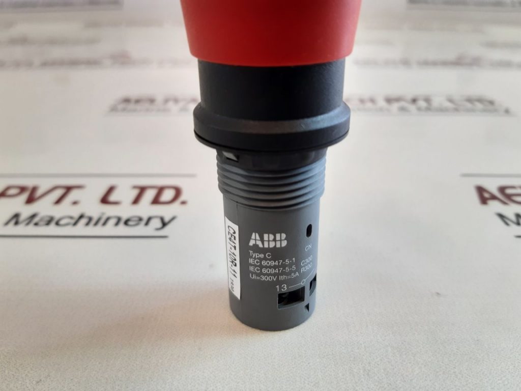 Abb Ce4t-10r-11 Emergency Stop Push Button - Aeliya Marine