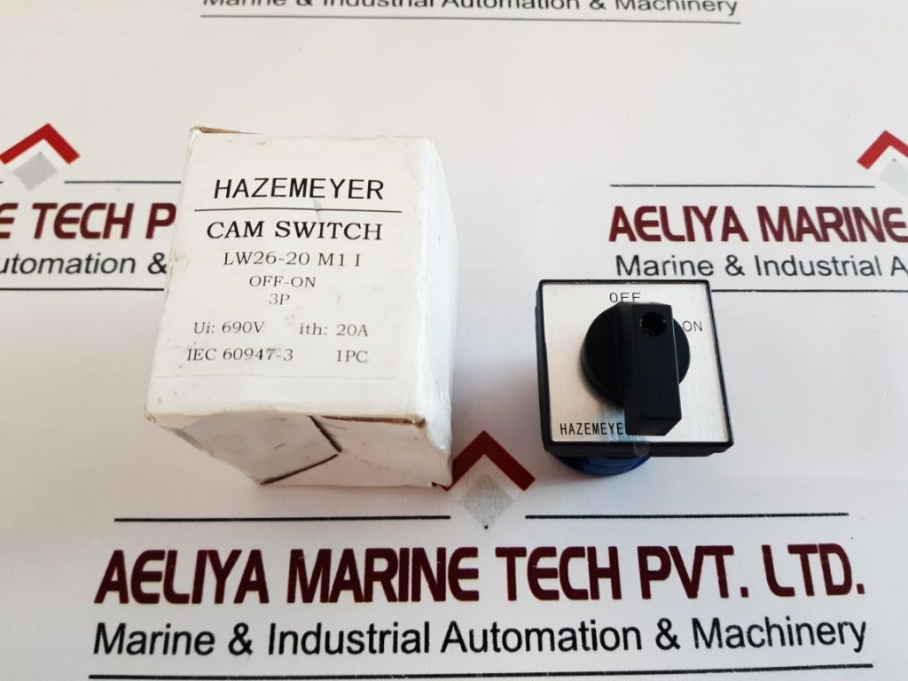 HAZEMEYER LW26-20 CAM SWITCH 20A - Aeliya Marine