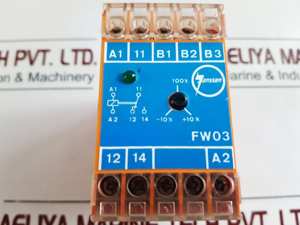 Janssen Fw 03 Relay - Aeliya Marine