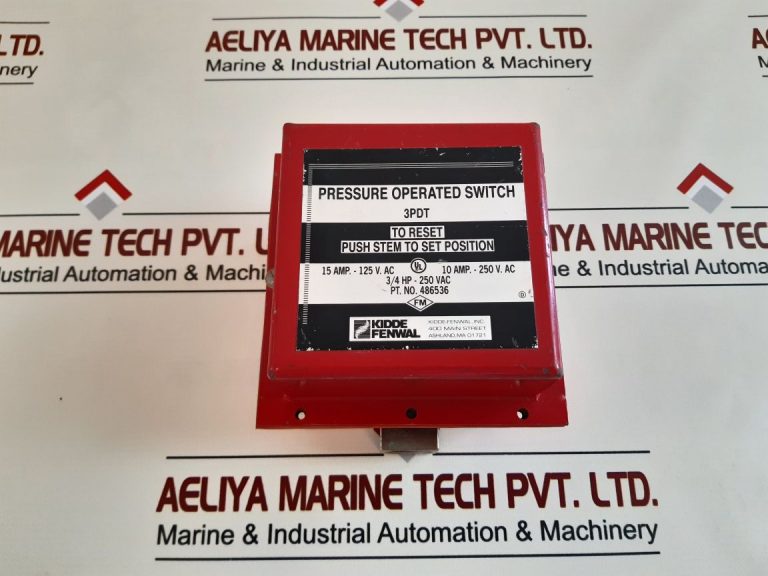 Kidde-fenwal 3pdt Pressure Operated Switch - Aeliya Marine